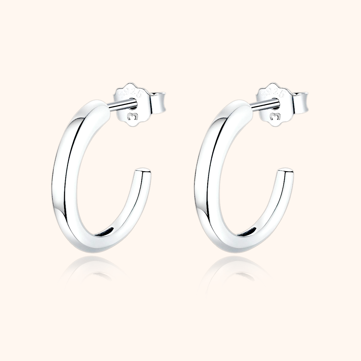 Half Ring Basic Earrings